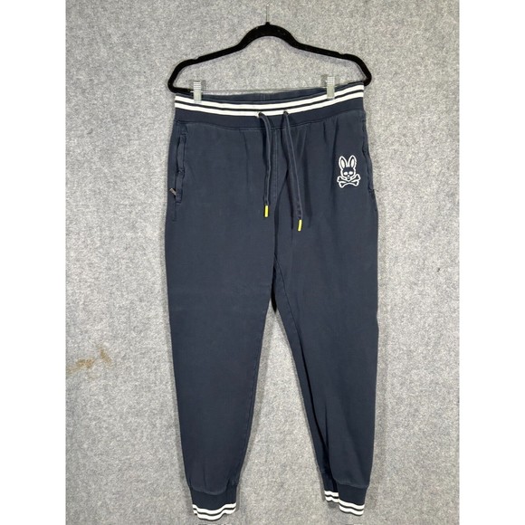 Psycho Bunny | Pants | Psycho Bunny Sweatpants Men Large Blue ...